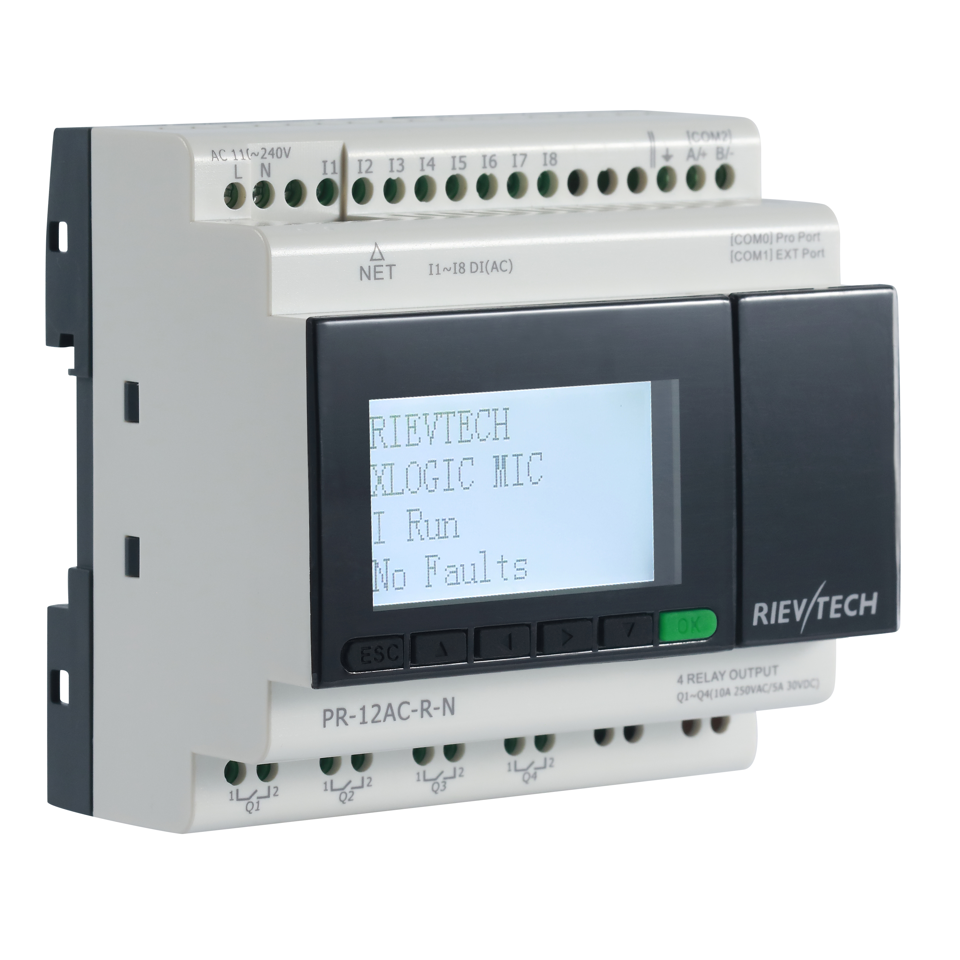PR-12AC-R-N - Buy PLC, RIEVTECH, ETHERNET PLC Product on Rievtech