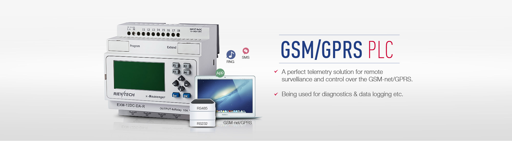 Micro PLC, Wifi PLC, SCADA, 4G PLC, ETHERNET PLC – Rievtech